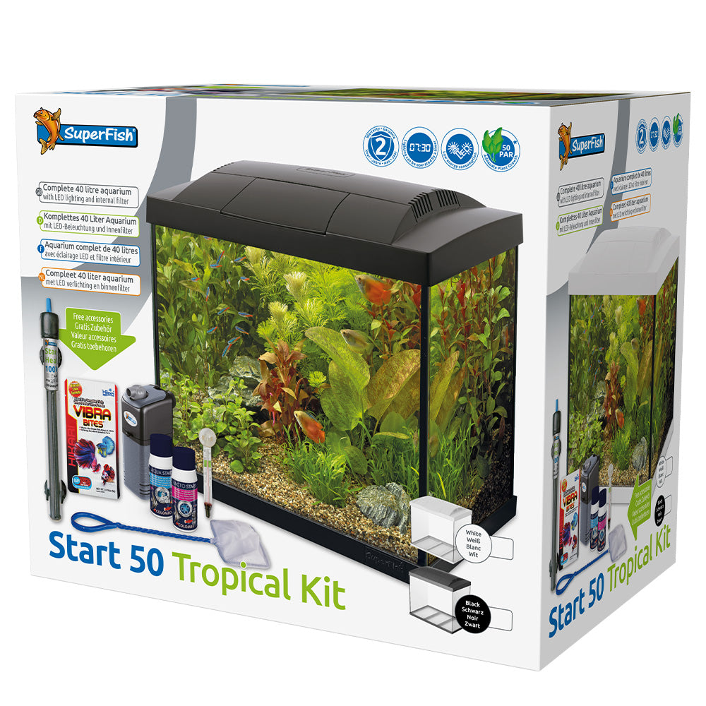 Superfish Start 50 Tropical Kit Black
